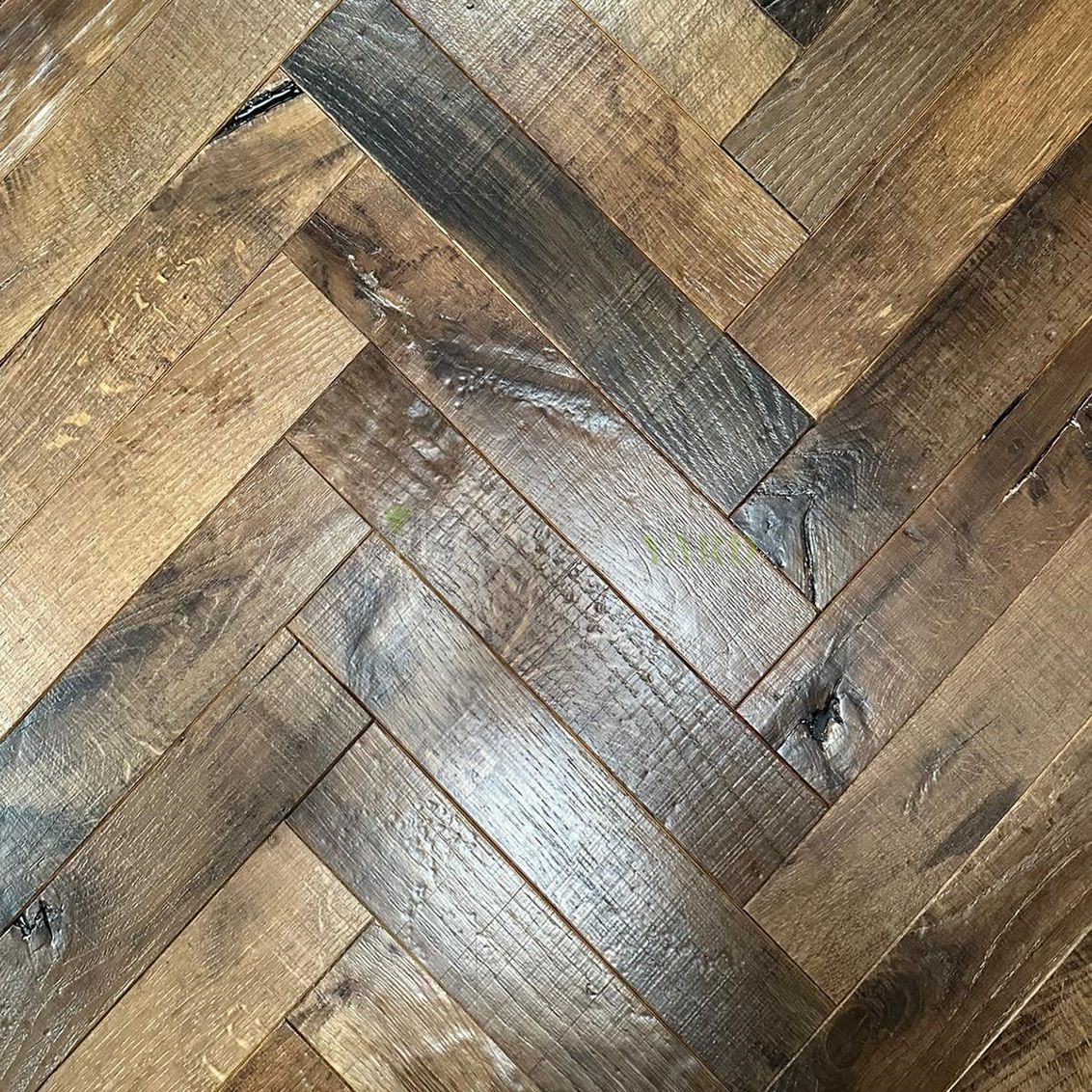 Exclusive - Wilsons pre finished engineered wide oak parquet