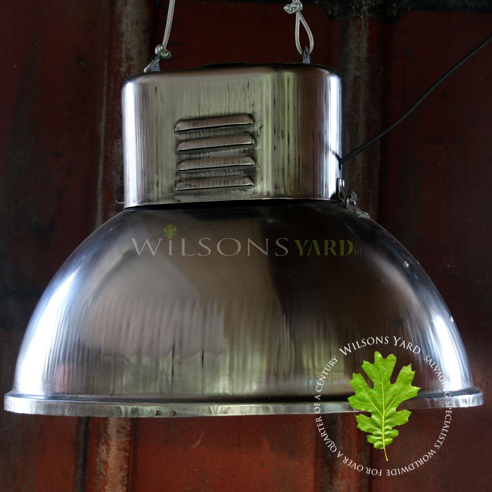 Fantastic restored vintage industrial light.Rewired & Tested with a ...