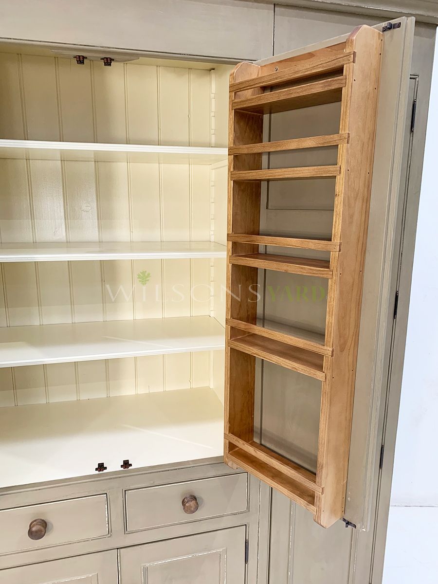 Handmade country house larder / pantry unit