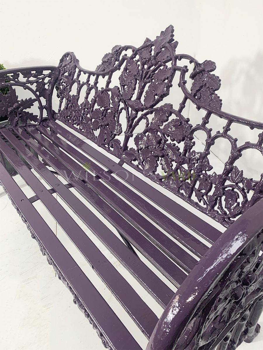 Beautiful Cast Iron Coalbrookdale style benches