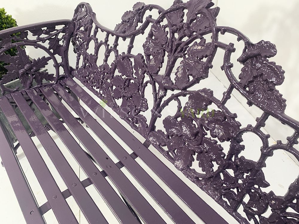 Beautiful Cast Iron Coalbrookdale style benches