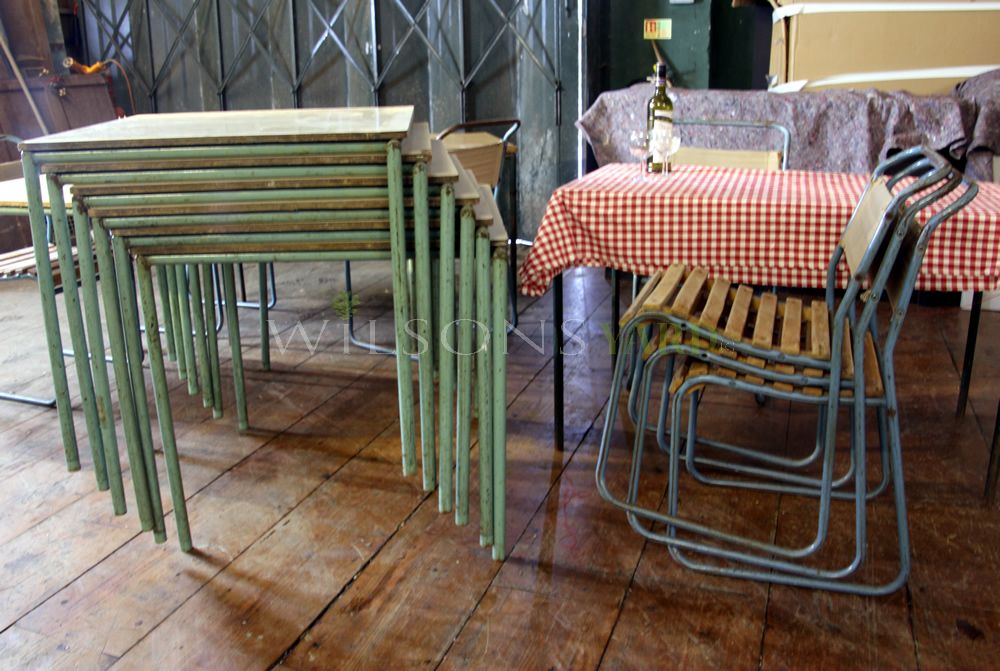 Industrial stacking tables