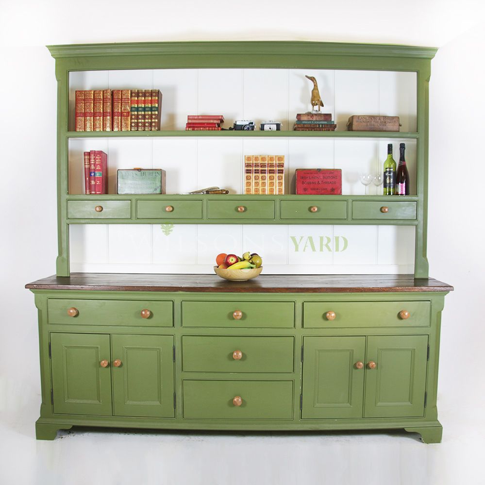 Stunning country house dresser with canted corners