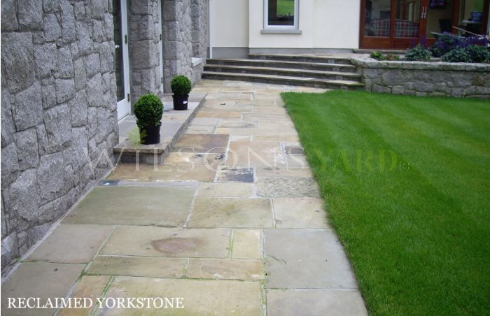 Reclaimed Yorkstone Paving