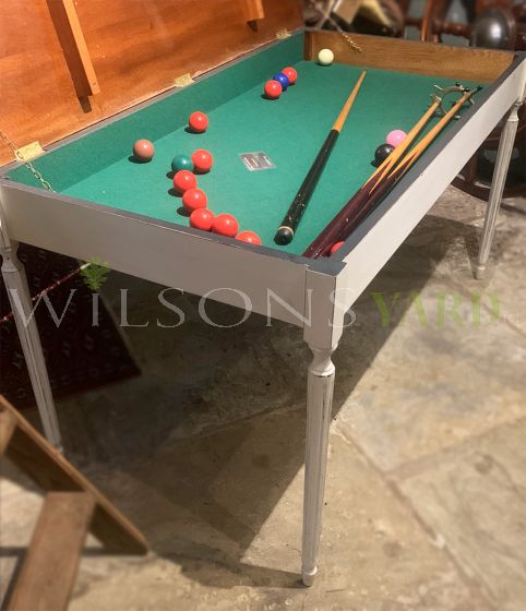 Games Table with Felt Lined Interior