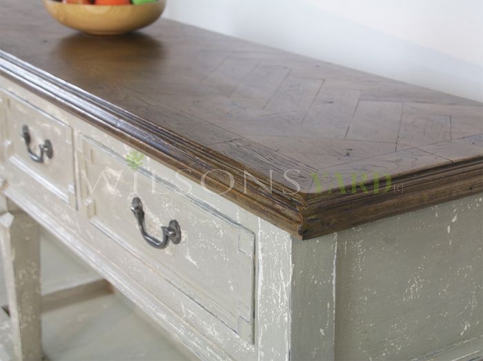 Large Bohemian Style Sider Server / Pot Board / Sideboard With ...