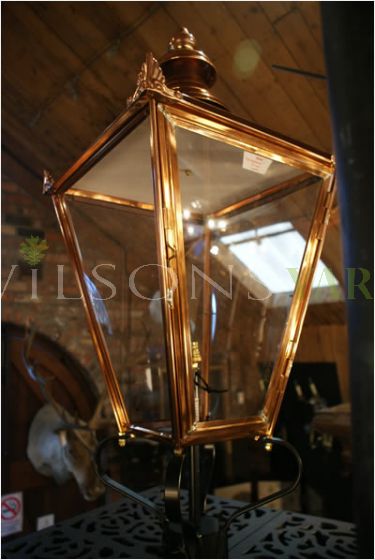 Copper Lantern Head