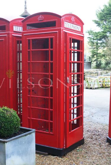 Original k6 red telephone box