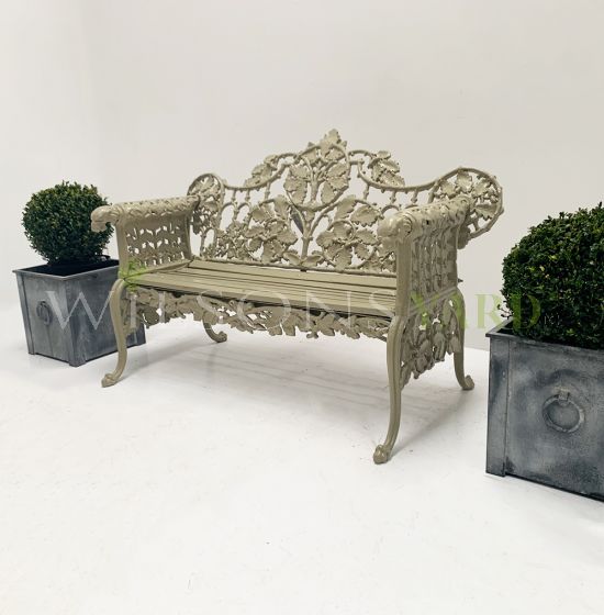 Beautiful Cast Iron Coalbrookdale style benches