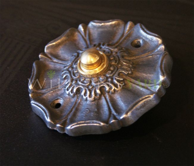 Period Georgian style brass door bell
