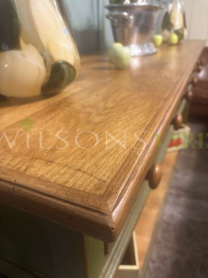 Handmade Oak bespoke 3 drawer side server