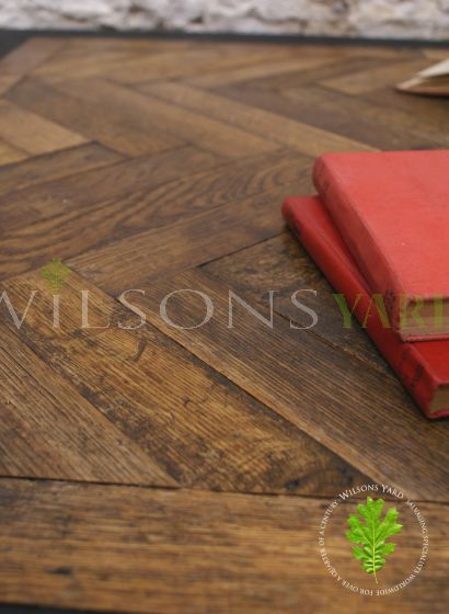 Vintage English Oak Parquet