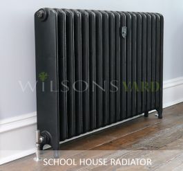 Cast iron radiators made to order school house