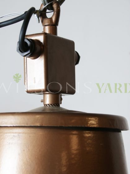 Bronze Industrial Hanging Light