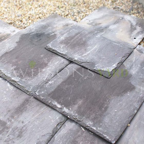 Reclaimed Bangor Blue 24 x 14 roof slates (All off one job lot)