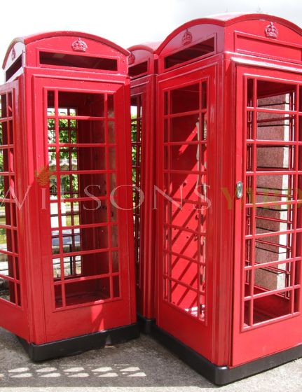 Original k6 red telephone box