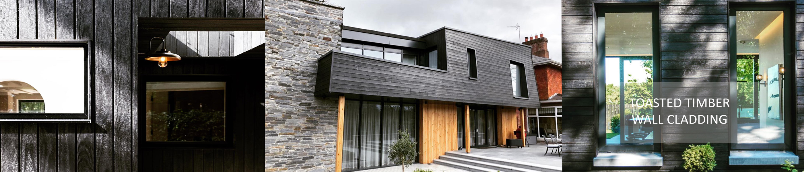 Toasted Timber Wall Cladding