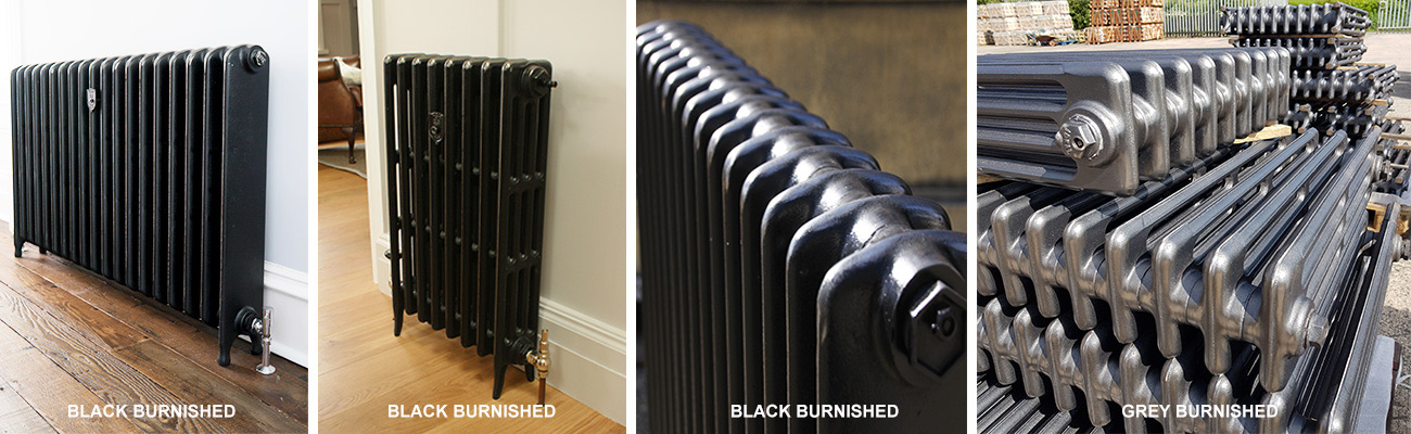 Cast Iron Radiator Colour Chart - Radiators - Products