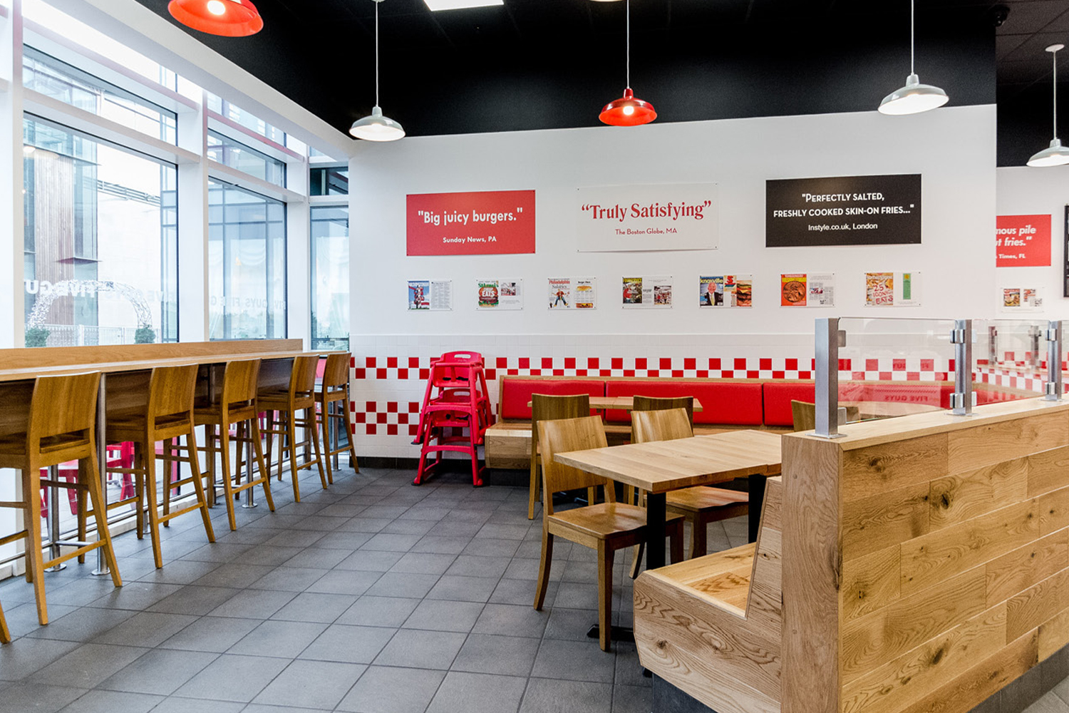 Wilsons commercial project Five Guys