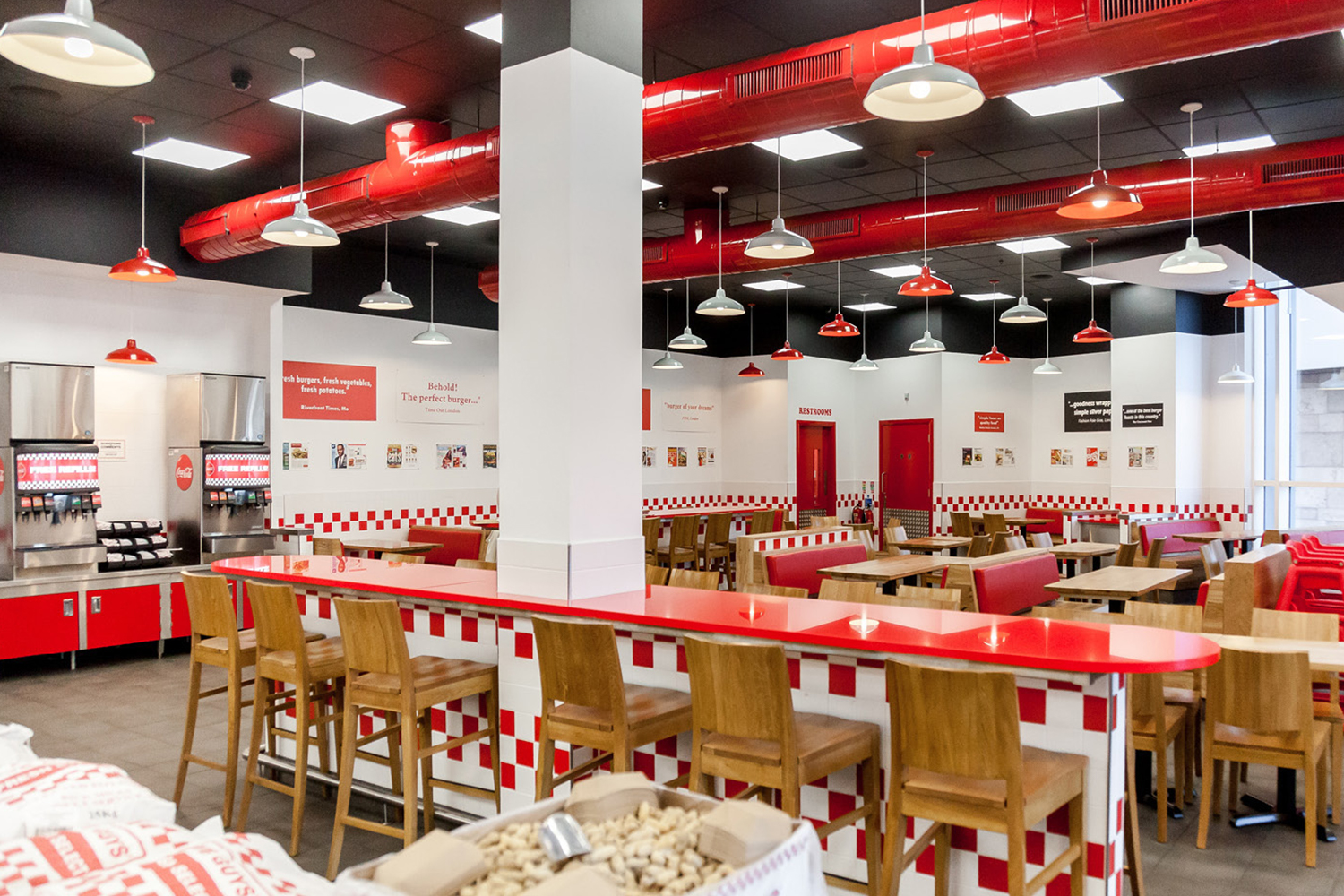 Wilsons commercial project Five Guys