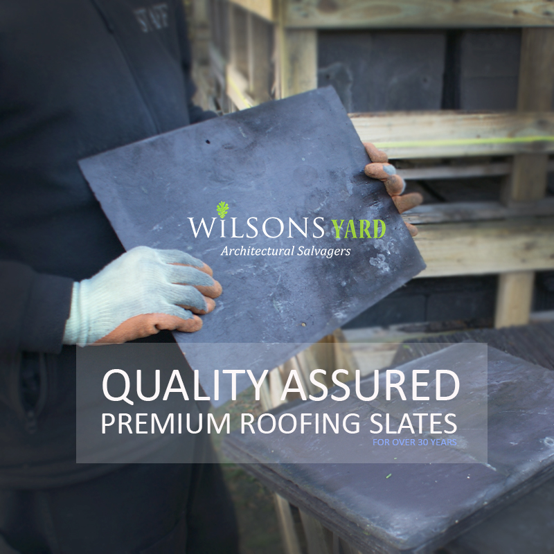 Bangor Blue Slate Ireland | Reclaimed Welsh Roof Slates | Wilsons Ysrd
