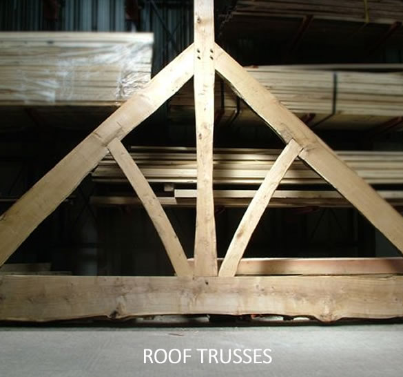 Bespoke Roof Trusses, Beams & Fireplace Sleepers | Wilsons Yard