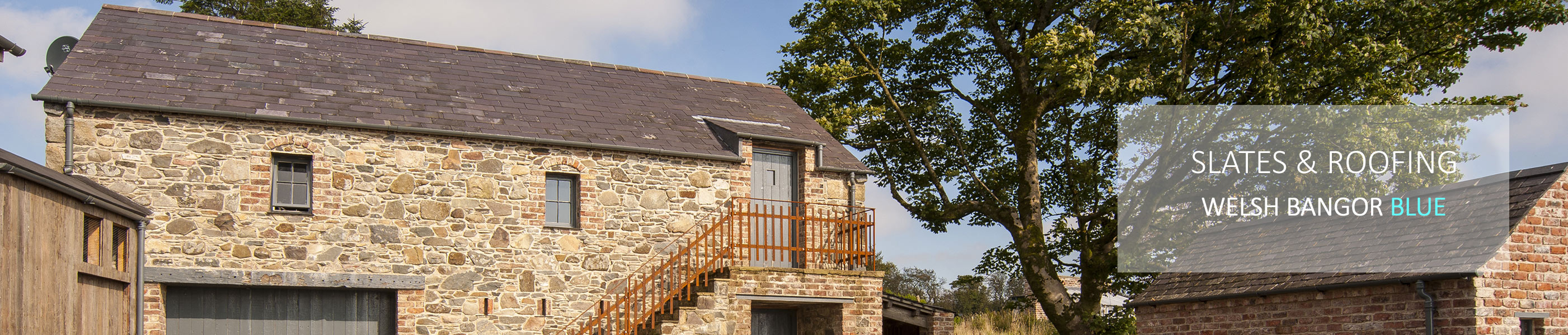 Reclaimed Bangor Blue Slates | Reclaimed Roof Slates | Wilsons Yard