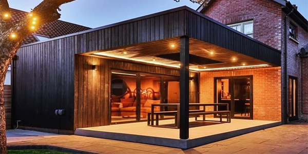 Toasted Timber Wall Cladding