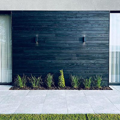 Toasted Timber Wall Cladding