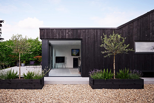 Toasted Timber Wall Cladding